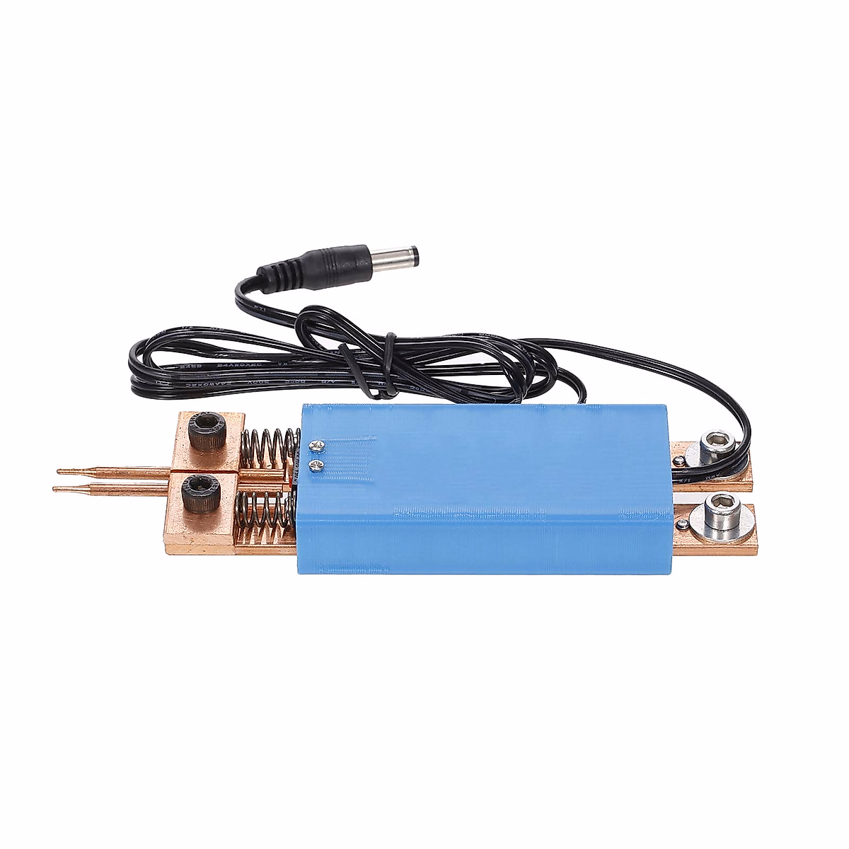 Shkalacar Integrated Type Spot Welding Pen, Automatic Trigger Weld Machine Accessory for 18650 Battery,Blue DIY Battery Spot Welder Pen