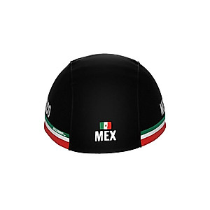 Mexico Black Code Bike Cycling Cap Road MTB or Running