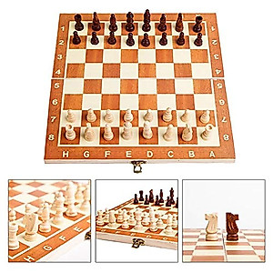 Chess Set International Chess Foldable Board Chess Game Travel Portable Chess Set International Chess Set Playing Gift for Kids Child Chess Game Board Set