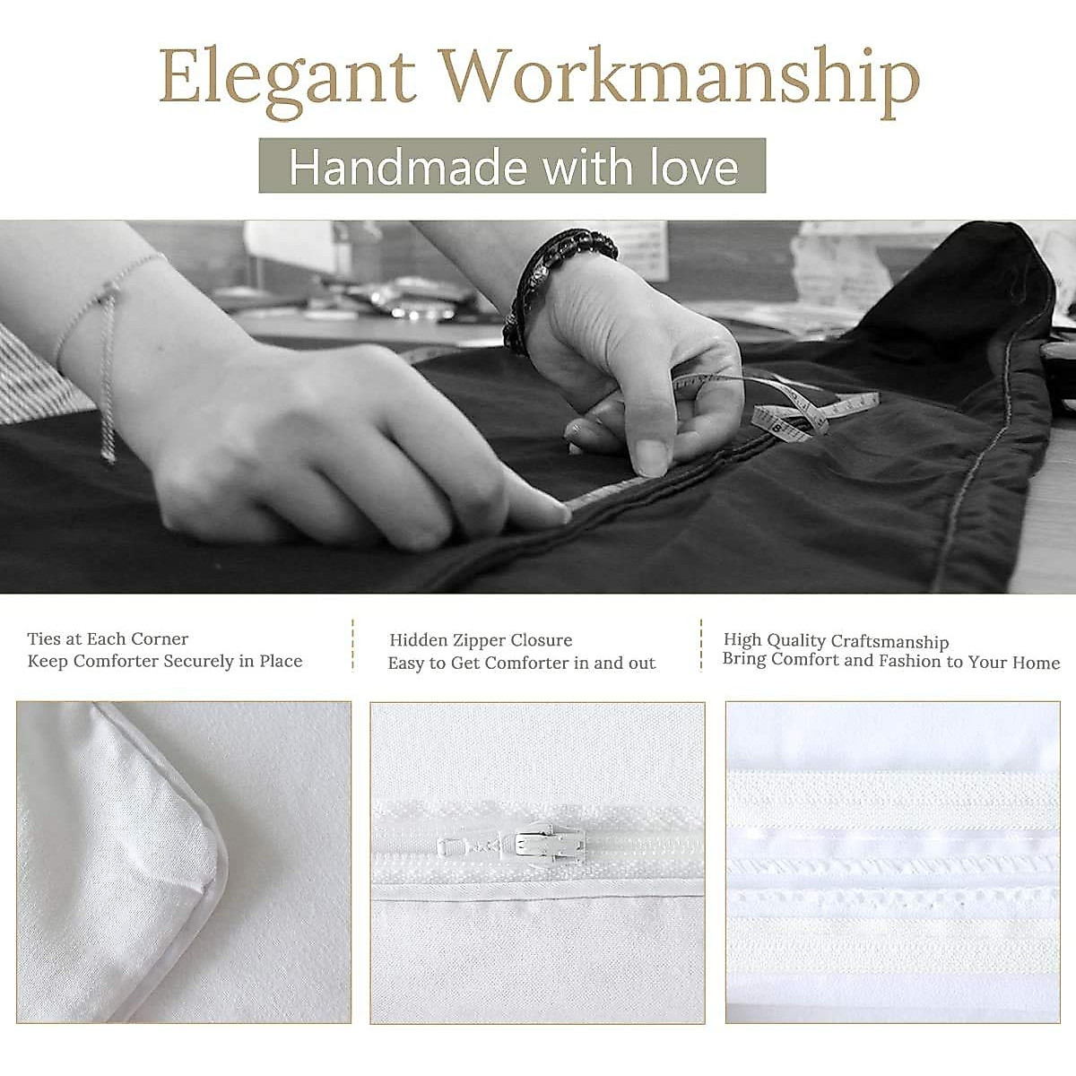 Sleepwish Marble Duvet Cover Set Modern Liquid Marble Colorful Duvet Cover 3 Pieces Abstract Rainbow Bedspreads Full King Size（Purple Turquoise and Gold）