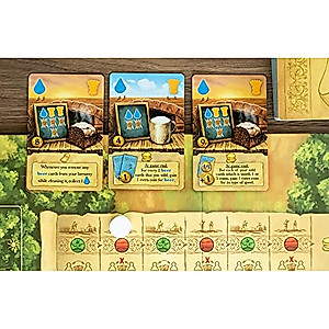 Capstone Games Beer & Bread Multi-Use Card Game, Resource Management Strategy, Head-to-Head Brewing & Baking, Ages 10+, 2 Players, 30 Minute Playing Time