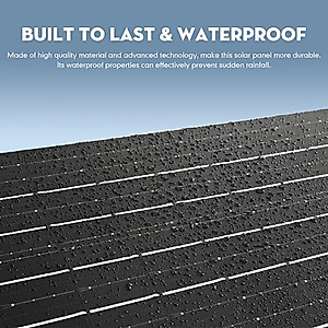 Portable Solar Panels with Multi Connector Solar Charger 250W with Kickstands for Camping RV Fast Charge Power Station