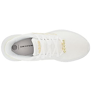 adidas Women's Puremotion Se Running Shoe, White/White/Black, 8