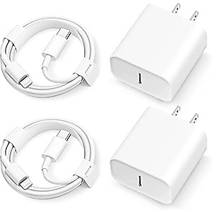 iPhone 14 13 12 11 Super Fast Charger【Apple MFi Certified】 cargador 20W Rapid USB C Wall Charger Block with 6FT Fast Charging Serial Cable Compatible with iPhone 14 Plus/Pro Max,Pro/Mini/iPad