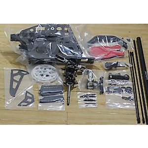 SPEED-R Remote 6CH 3D Trex 600 SE RC Helicopter Landing Gear Frame Stand for 600ESP Align Trex Heli