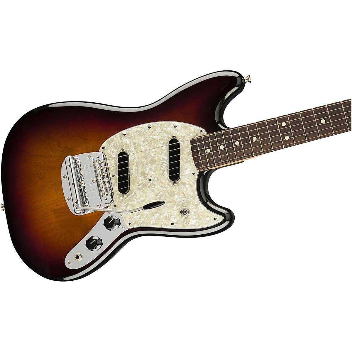 Fender American Performer Mustang - 3-Tone Sunburst with Rosewood Fingerboard