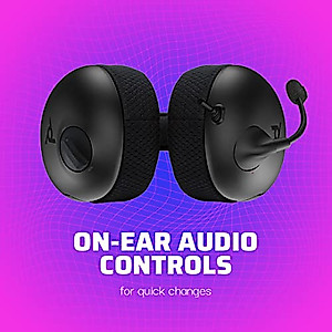 PDP LVL50 Wired Headset with Noise Cancelling Microphone: Black - PS5/PS4