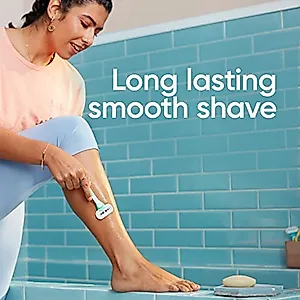 Gillette Venus Extra Smooth Sensitive Disposable Razors for Women with Sensitive Skin, 2 Count