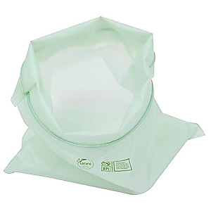 UNNI 100% Compostable Snack Bags, Resealable Compostable Food Storage Bags, 50 Count, 6.5 x 3.7 inches, Earth Friendly Highest ASTM D6400, US BPI and Europe OK Compost Certified, San Francisco