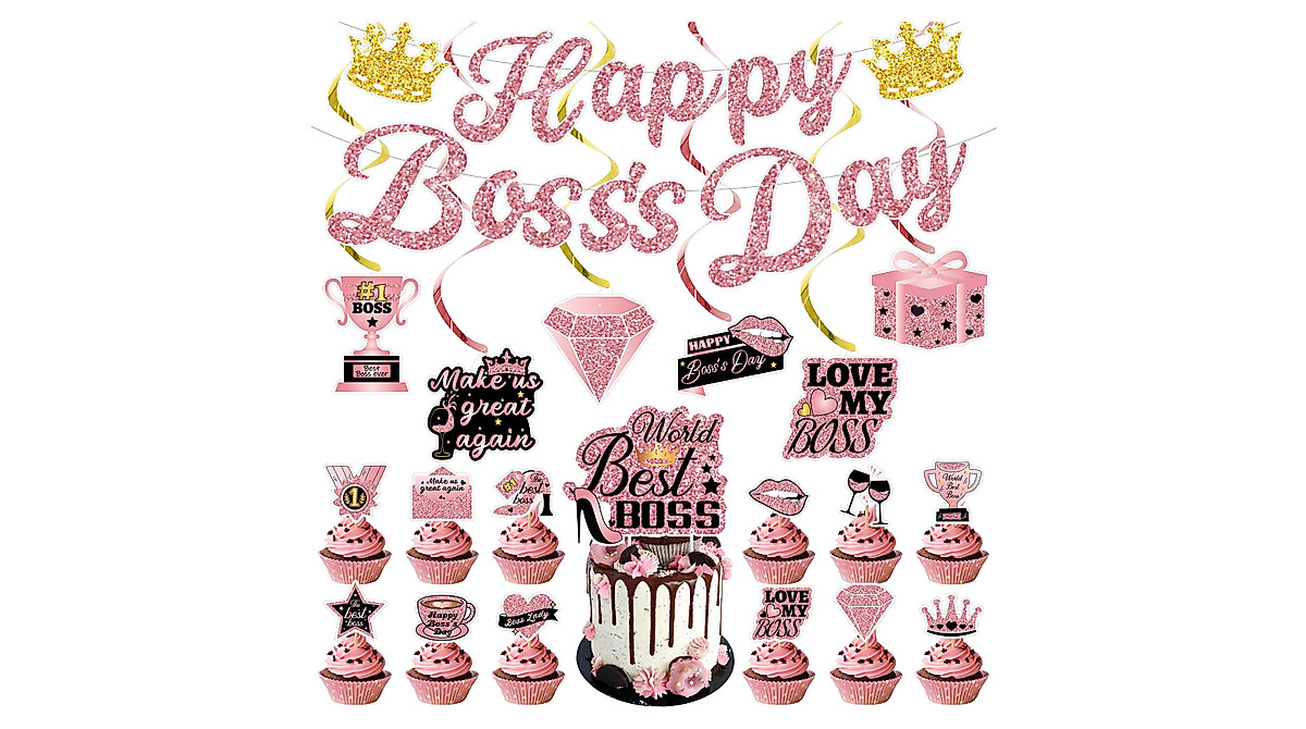 Celebrate Boss’s Day: Pink Party Supplies & Decor