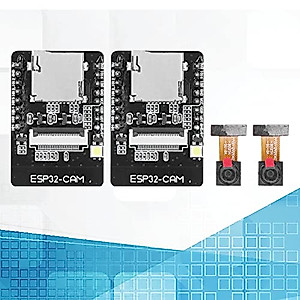 Mxzzand Camera Development Board, ESP32 CAM Development Module 70-500V Output 80MHz-240MHz Simple Installation for Replacement