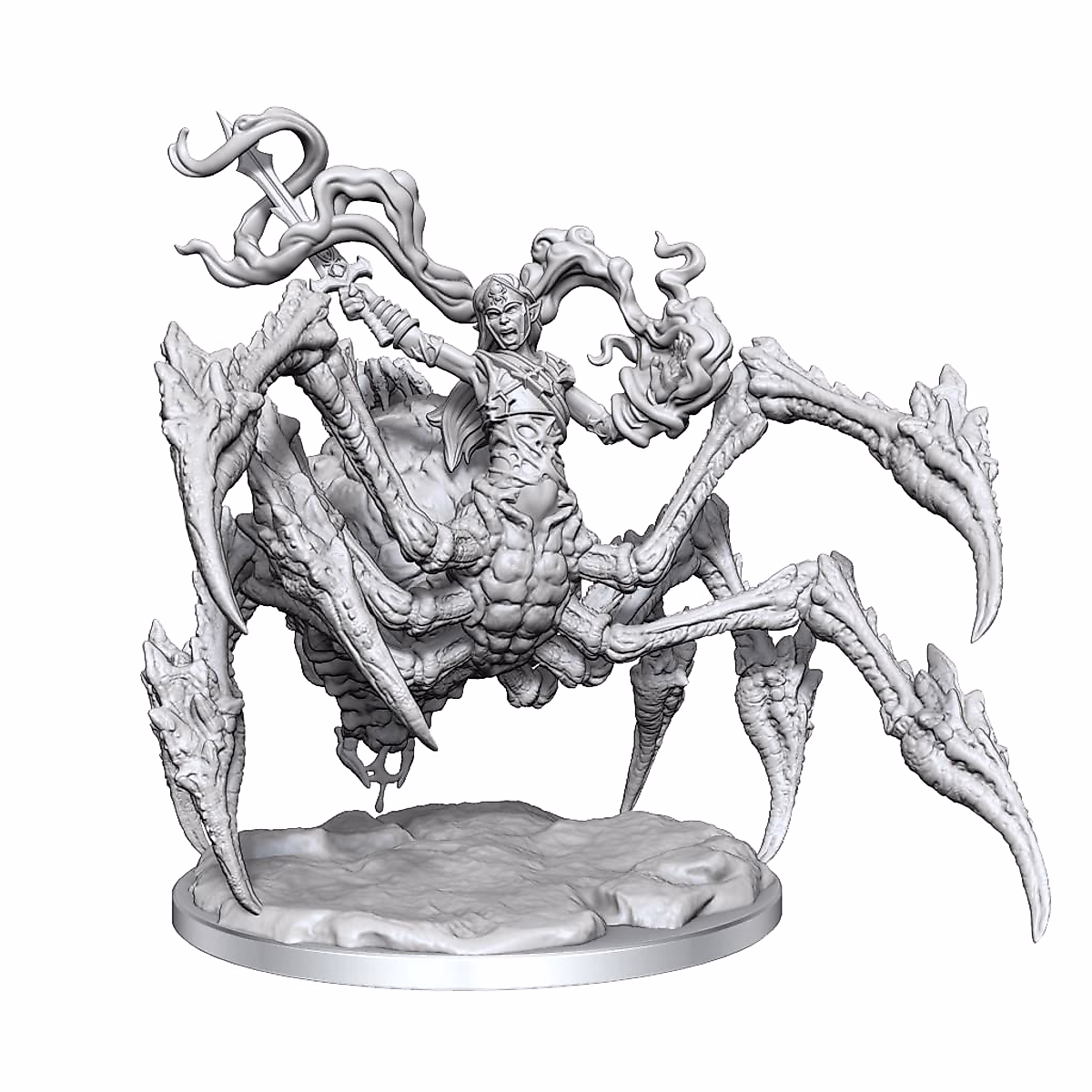 WizKids D&D Frameworks: Drider - Unpainted and Unassembled
