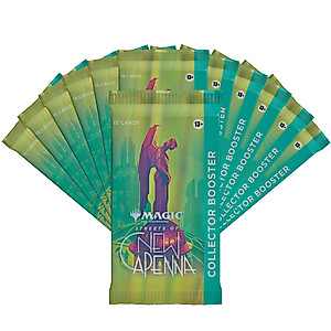 Magic: The Gathering Streets of New Capenna Collector Booster Box | 12 Packs + 1 Box Topper (181 Magic Cards)