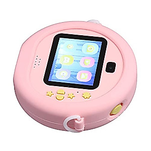 Vbestlife 2.4 inch Digital Camera, Portable Selfie IPS Camera, Mini Children's Toy Camera, one Button Smart Focus Free, with Soft Silicone Materials, 600 mAh Battery, Gifts for Birthday