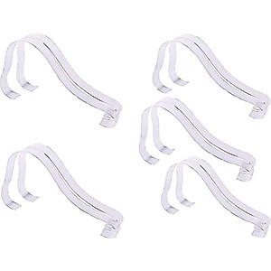 10Pcs/5 Pair Durable Clear Acrylic Shoe Display Stand Shoe Supports Shaper Forms Inserts for Shoe Store Retail Shop or Home Display Storage Use Home Decoration