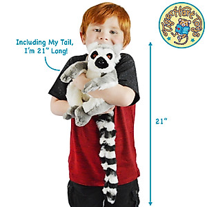 TigerHart Ringo The Ring-Tailed Lemur - 21 Inch Stuffed Animal Plush