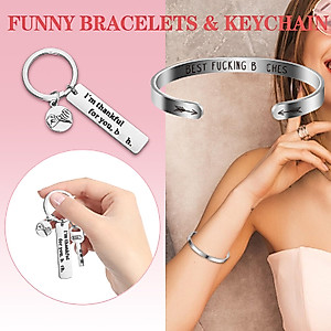 Friendship Gifts for Women Friends - 8 Pieces Best Friend Gift, Birthday Gift Ideas, Unique Birthday Gifts for Best Sister Bestie Soul Sister