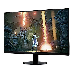 Acer SB230 Bbix 23" Full HD (1920 x 1080) IPS Ultra-Thin Zero Frame Monitor with AMD Radeon FREESYNC Technology - 1ms | 75Hz Refresh (HDMI & VGA ports), Black