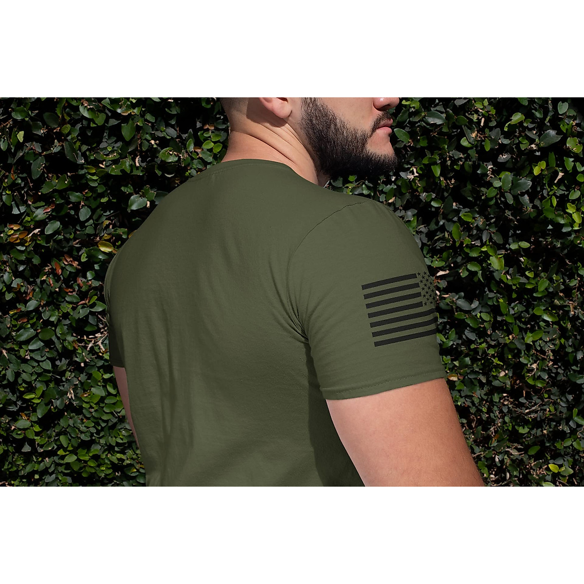 Mens Patriotic Tshirt Freedom of Speech is A Musk Side Eye Portrait Elon Graphic Short Sleeve T-Shirt Graphic Tee-Military-XL