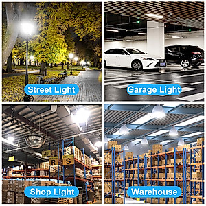 400W Equivalent LED Corn Light Bulb 6000 Lumen Led Corn Bulb 50W Super Bright 5000K Daylight White E26/E27 Base LED Light Bulb for Home Garage Lighting Garage Backyard Office Household