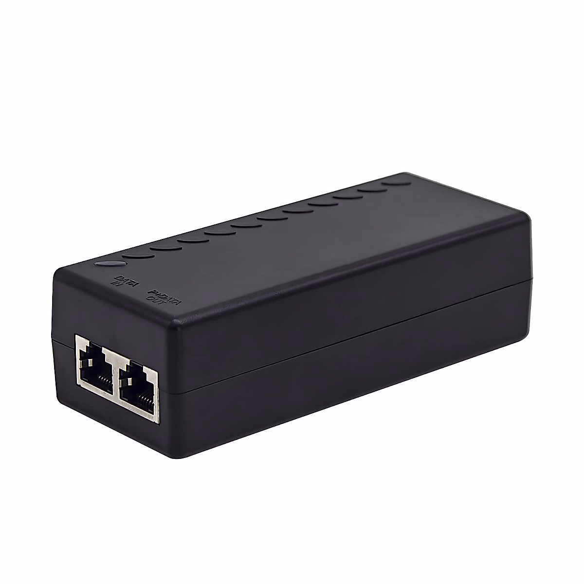 Gigabit PoE+ Injector Ethernet Adapter,10/100/1000Mbps, RJ45 30W, IEEE 802.3af/at Compliant, Up to 328 Feet，Plug & Play