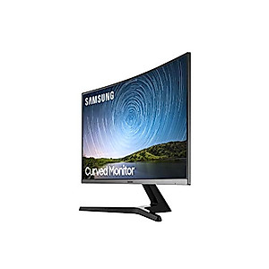SAMSUNG 27-Inch CR50 Frameless Curved Gaming Monitor (LC27R500FHNXZA) – 60Hz Refresh, Computer Monitor, 1920 x 1080p Resolution, 4ms Response, FreeSync, HDMI,Black