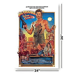Big Trouble In Little China - Movie Poster (Regular Style) (Size: 24 x 36 inches)