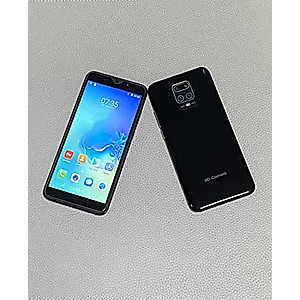 aderroo Smartphone，N93, Unlocked Cell Phone, 5.72-inch Full-Screen，Front and Rear Cameras，1GB RAM, 8GB ROM，Only Supports Dual SIM Card Frequency Band of 3GWCDMA：850/2100MHZ（Black）