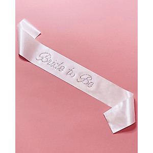 Shimmer Anna Shine Bride to Be Rhinestone Sash, Bachelorette Party, Bridal Shower, Wedding Decor