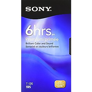 SONY T120V - Sony S-VHS Videocassette