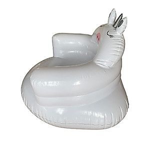 KANYAN - Unicorn Chair, Best Kids Chair for Girls (Toddler Chair for Girls), Kids Reading Chair, Toddler Bean Bag Chair (Girls Bean Bag Chair) Filled with Air