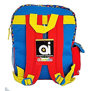 Cocomelon 12 Inch Small Backpack - The Wheels On The Bus, Blue