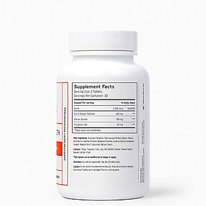 Elon R3 Hair Growth Supplement for Women – Vitamins w/ 5000 mcg Biotin Per Serving & Collagen Peptides for Healthy, Thick Hair – Extra Strength - Extended Release (60 Tablets)