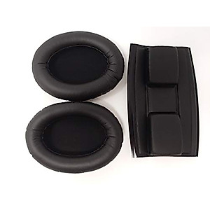 Sennheiser BUNDLE Genuine Replacement Ear Pads & Headband Cushions for Sennheiser HD280 HD280-Pro HD281 HMD280 HMD281 Headphones
