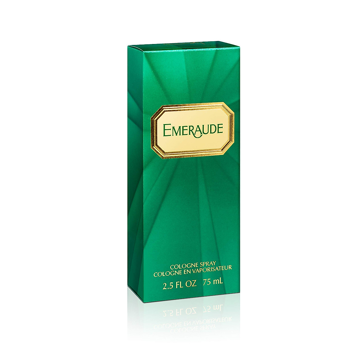 Emeraude Eau de Cologne Spray, Vegan Formula, Perfume, Refreshing Sophisticated Scent, 2.5oz