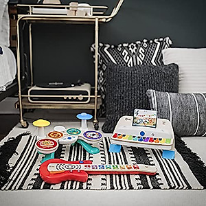 Baby Einstein Together in Tune Drums​ Safe Wireless Wooden Musical Toddler Toy, Magic Touch Collection, Age 12 Months+