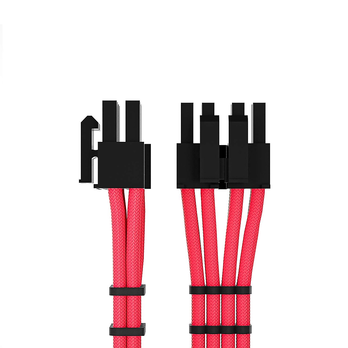 upHere 24 Pieces Set = 24-pin x 4, 8-pin x 12, 6-pin x 8 for 3 mm up to 3.4 mm/0.13inch- Black(3.4 mm/0.13inch)-CM245