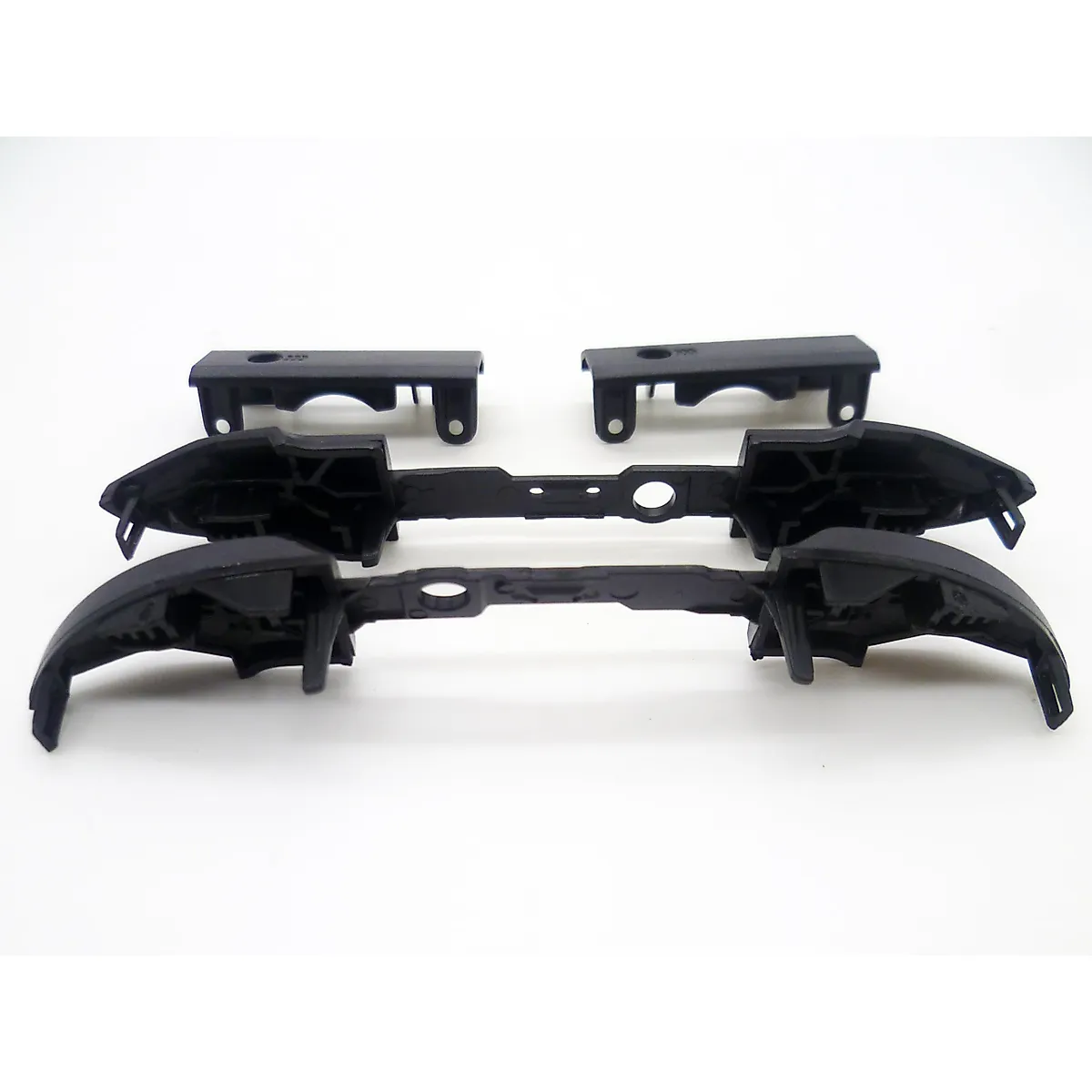 Lb Rb Bumper Button Home Guide Surround Replacement Compatible with Xbox Series X Controller Black (2pcs)