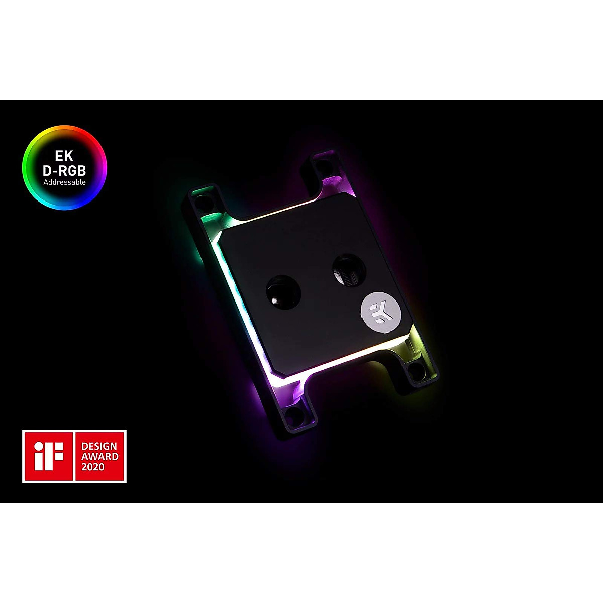 EKWB EK-Quantum Magnitude CPU Water Block, AMD CPU (AM4), D-RGB, Nickel/Acetal