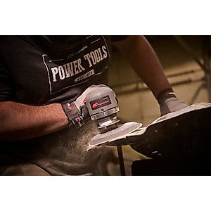 Ingersoll Rand 311A Dual-Action Angle Air Sander, 6" Adhesive Pad, 12,000 rpm, 0.25 hp, Side Exhaust