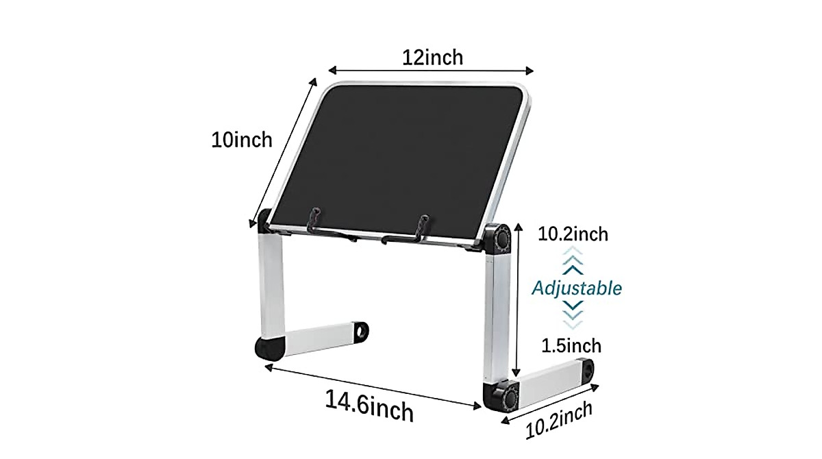 Adjustable Book Stand for Ergonomic Reading Comfort