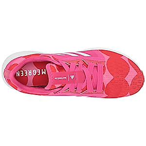 adidas Women's Edge Lux 4 x Marimekko Running Shoe, Team Real Magenta/White/Vivid Red, 6