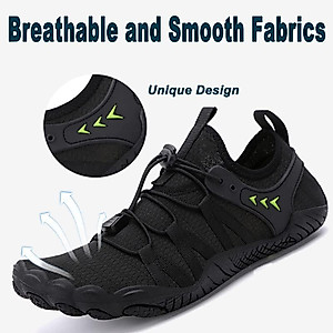 Water Shoes Men Women Barefoot Shoes Outdoor for Beach Aqua Swim Pool River Water Quick Dry Boating Fishing Diving Surfing with Yoga Aerobics
