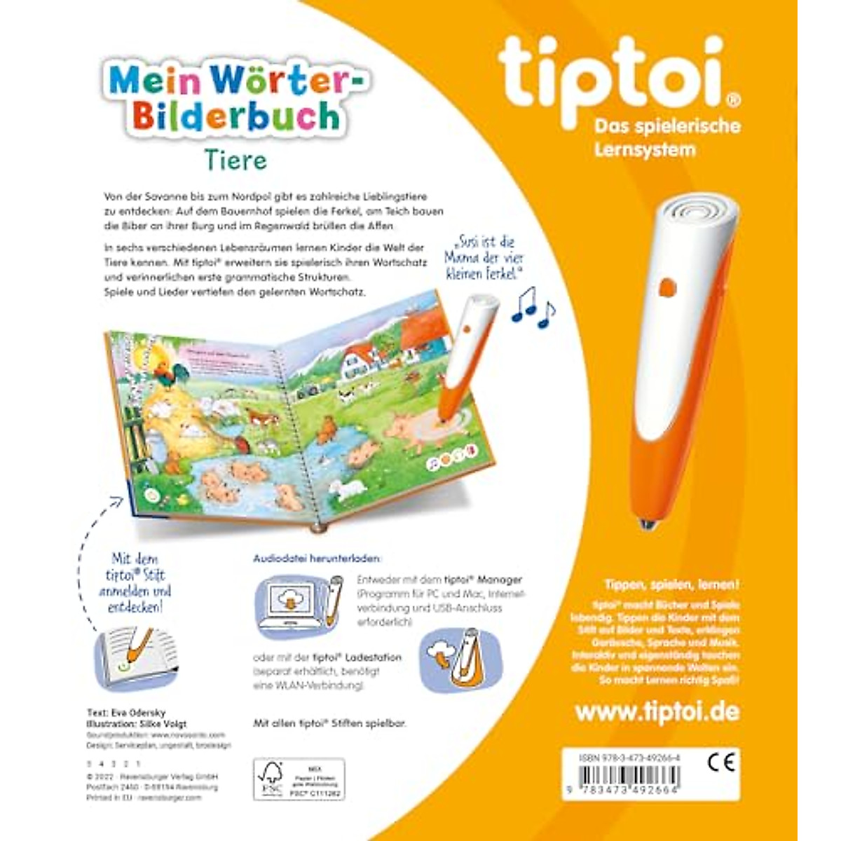 RAV Mein Wörter-Bilderbuch: Tiere 49266