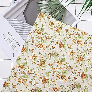 HURRISE Quilting Fabric, Precut Fabric Soft Fabric Sewing Assorted Fabric Squares for Crafting Home Decoration Quilting Sewing(25 * 25, 12)