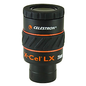 Celestron X-Cel LX Series Eyepiece - 1.25-Inch 25mm 93426