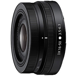 Nikon Z50 Mirrorless Camera Body 4K UHD DX-Format NIKKOR Z DX 16-50mm F/3.5-6.3 VR Lens Bundle with Deco Gear Deluxe Gadget Bag Case + Microphone + Monopod + 64GB Memory Card & Accessories