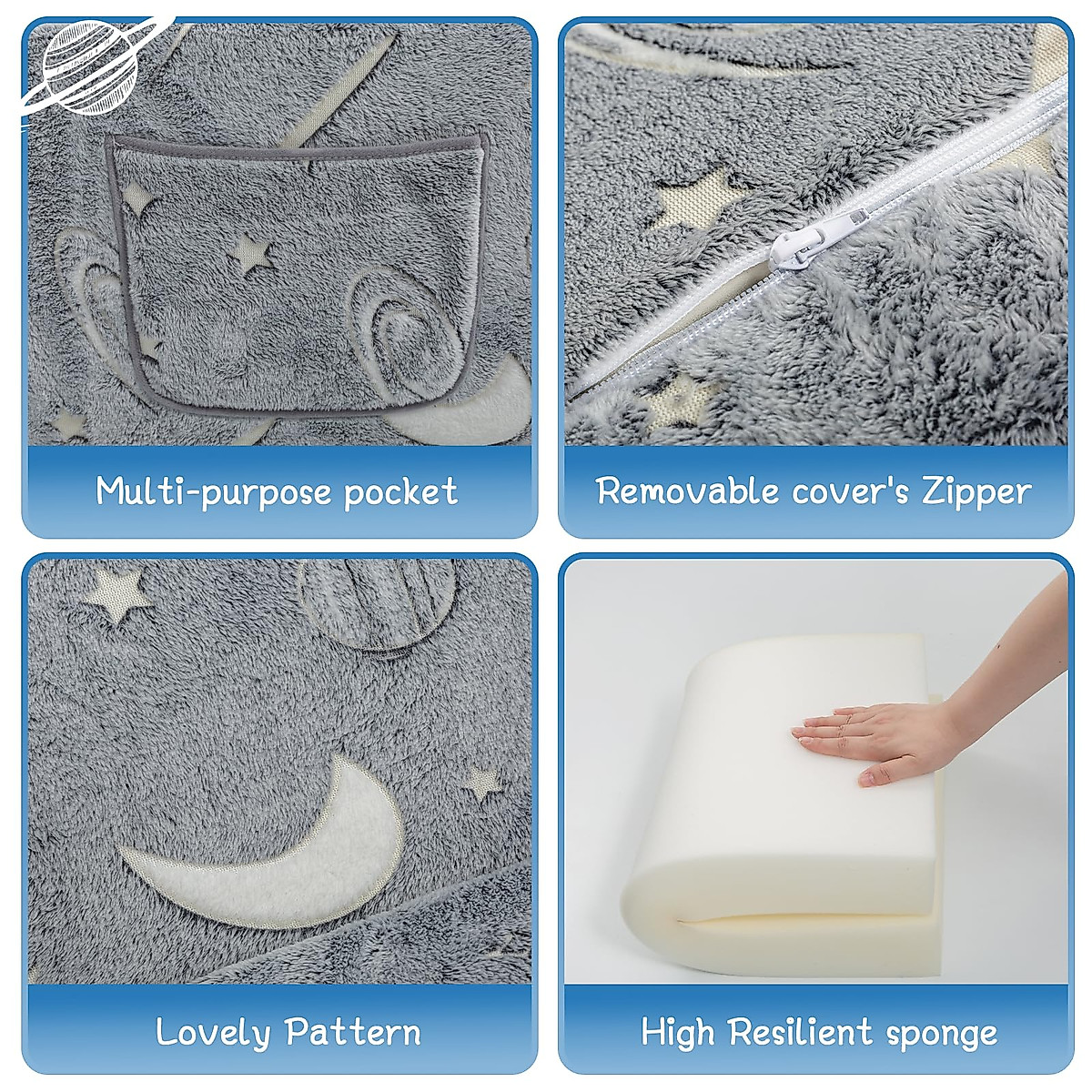 Kids Couch Extra Wider Seating Toddler Couch, 2-in-1 Toddler Soft Couch Fold Out Convertible Sofa to Lounger for Girls and Boys