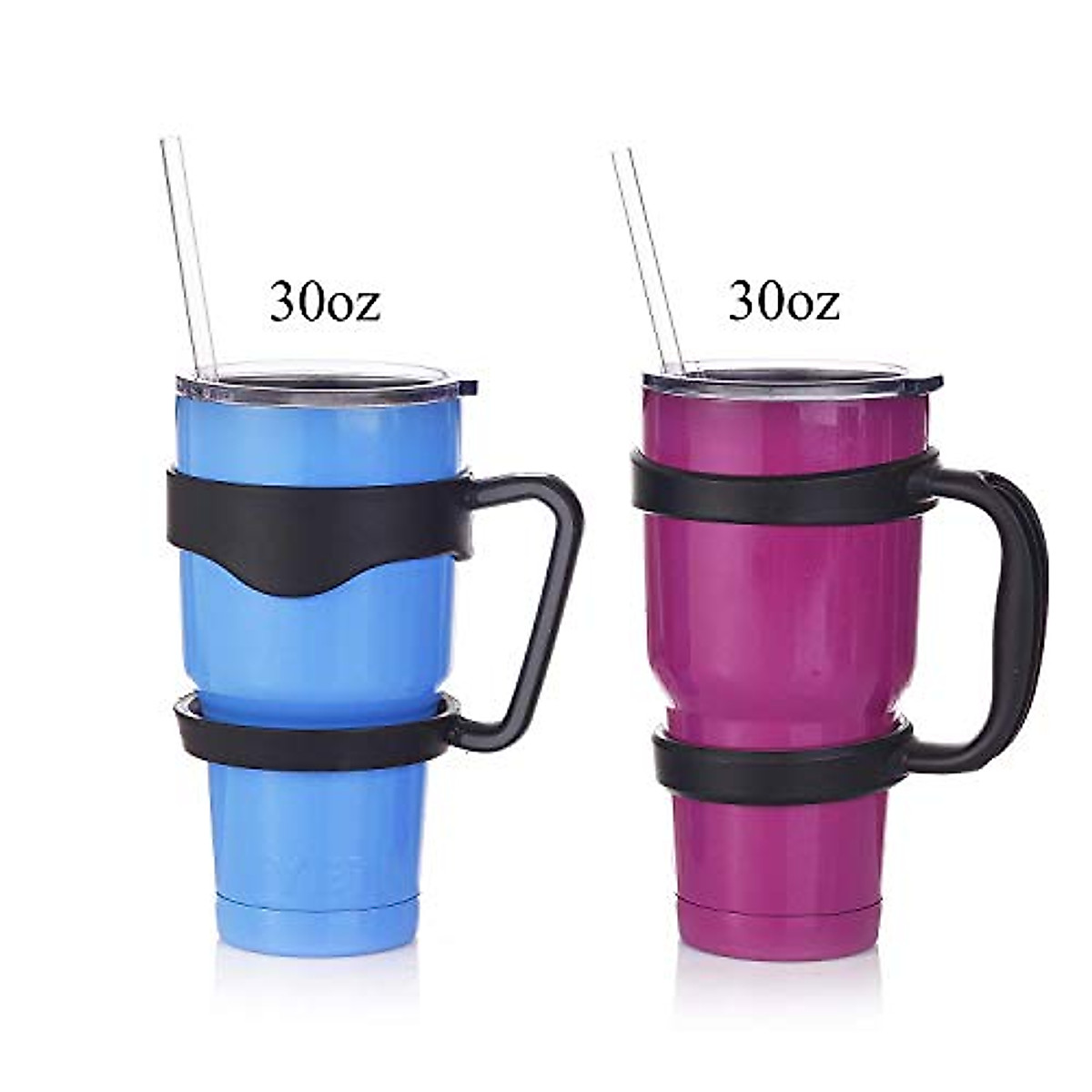 ALINK 10 Tritan Reusable Straws + 6 Tritan Smoothie Straws