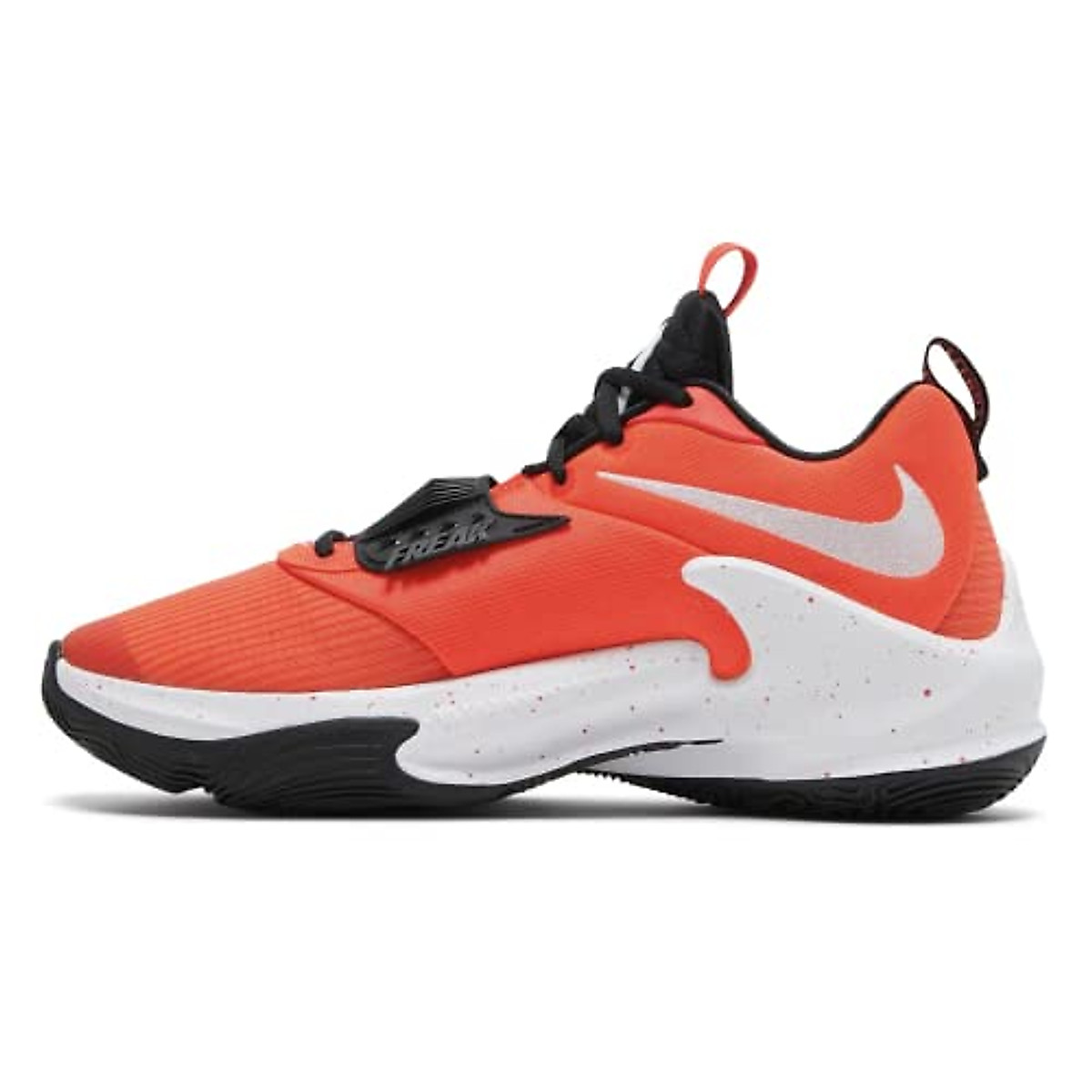 Nike Men's Zoom Freak 3 Basketball Shoes (Bright Crimson/White-Black, us_Footwear_Size_System, Adult, Men, Numeric, Medium, Numeric_9)